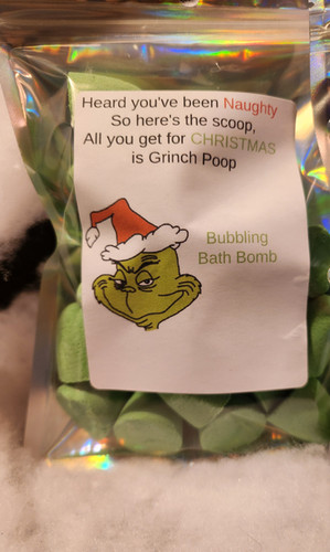 Grinch Poop Bath Bombs | Lostcreek Creations|