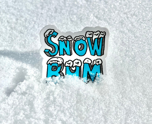 Snow Bum Sticker | Sunny & Stoked