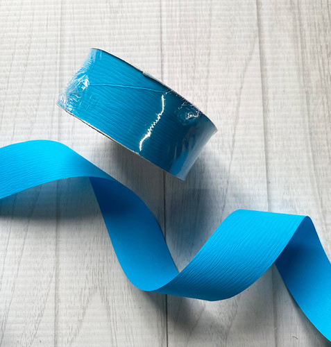LISTON PAPEL AZUL 40 METROS | papelisimomx