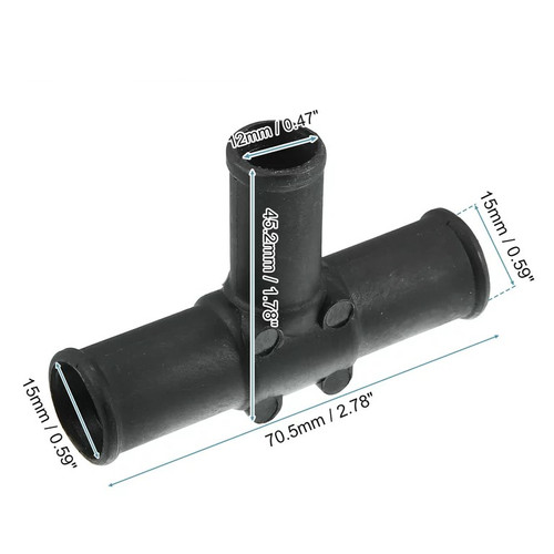 Heater Hose Coolant T Pipe suitable for Toyota | SensorPro