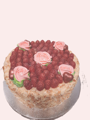 Napoleon Raspberry Cake | Vika Cakes