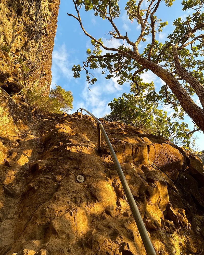 Hiking The Dukes Nose Track Kairara Rock Northland NZ