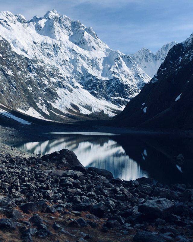 Hiking The Lake Marian Track Fiordland New Zealand