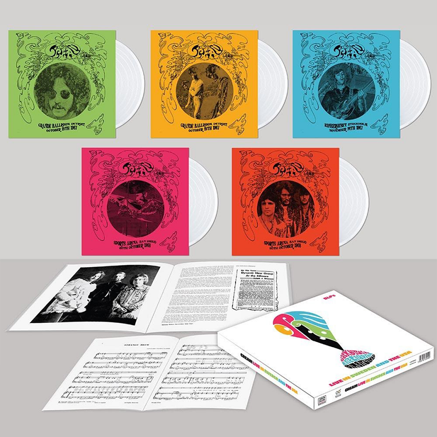 Cream Live In Sweden and the USA Limited Edition