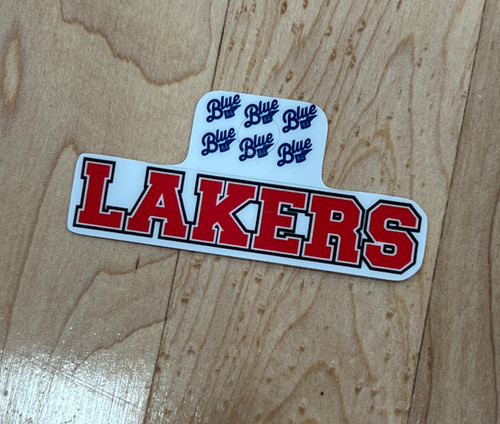 LAKERS Logo Sticker | The Laker Shop