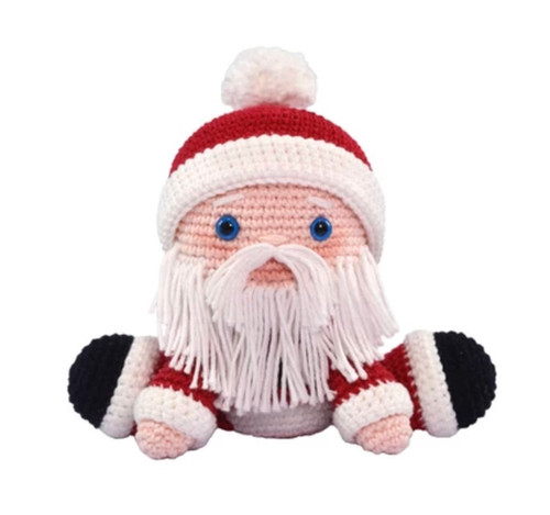 Santa Claus Christmas Crochet Kit | quarterstitch