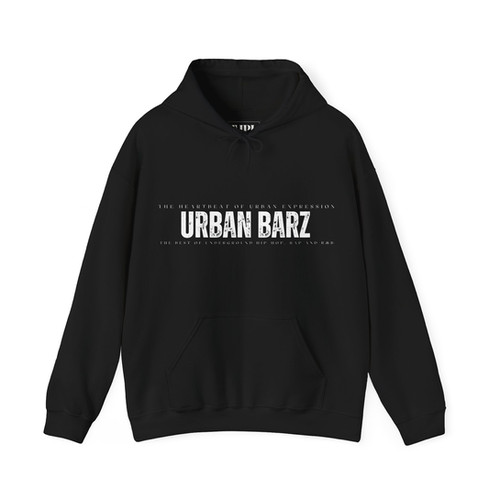 Urban Barz Magazine Logo Hoodie - Black | TJPL NEWS