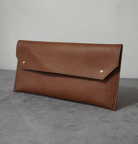 Classic Clutch - Tan | Tutu Handcrafted Bag