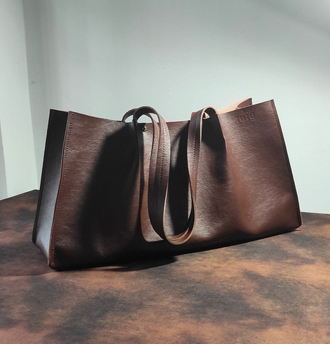 Double Button Tote | Tutu Handcrafted Bag