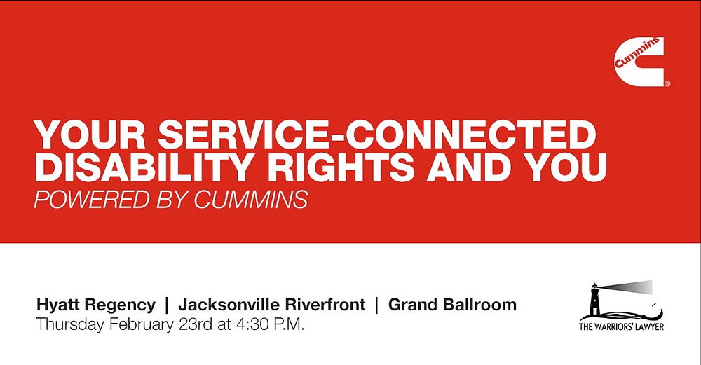 Spreading The Word About Service-Connected Disability Rights