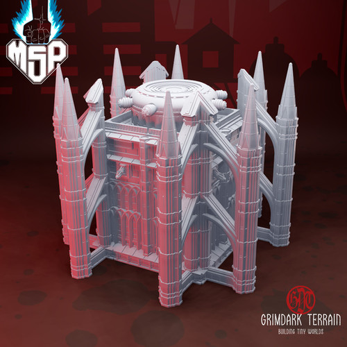 Imperial Umbraculum Minoris - GrimDark Terrain | MegaSonicPunch