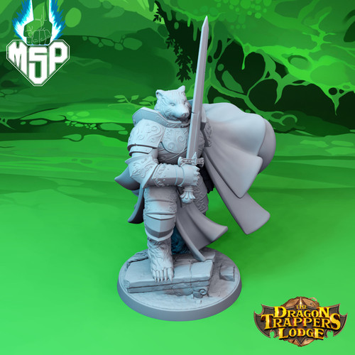 Lord Samson Badger Knight - Bluewood Critterfolk | MegaSonicPunch