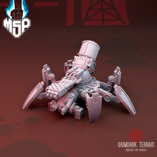Mechanicum Aranea Infernax - GrimDark Terrain | MegaSonicPunch