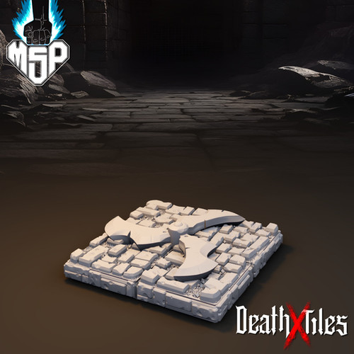 Dungeon Floor Blade Trap Tile 068 - DeathXTiles | MegaSonicPunch