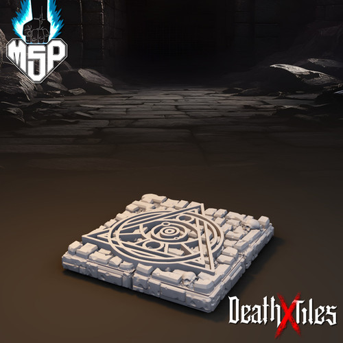 Dungeon Floor Glyph Trap Tile 069 - DeathXTiles | MegaSonicPunch
