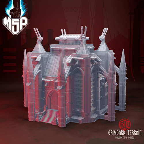 Imperial Umbraculum - GrimDark Terrain | MegaSonicPunch