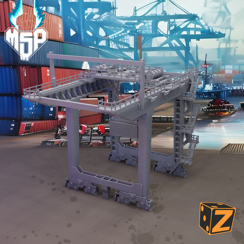 Container Terminal V1 - Container Harbour Terrain | MegaSonicPunch