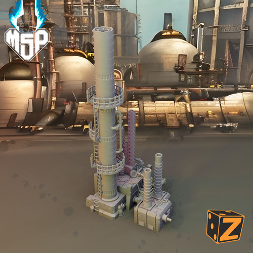 Refinery V2 - Industrial Ground Terrain | MegaSonicPunch