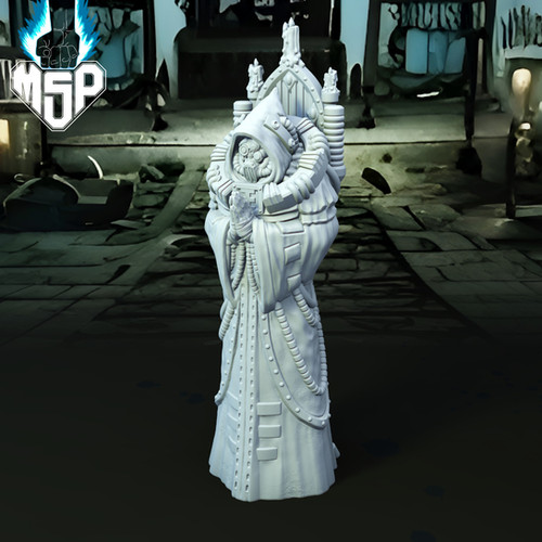 Techno Mage Statue - Statues Of Iron City | MegaSonicPunch