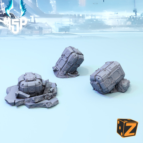 Crashed Drop Pods - The Conglomerate Army | MegaSonicPunch