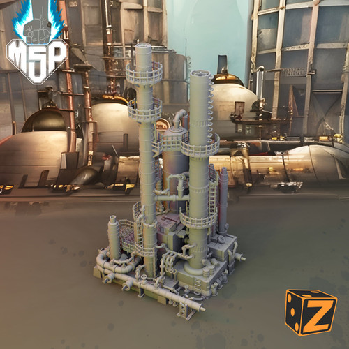 Refinery V1 - Industrial Ground Terrain | MegaSonicPunch