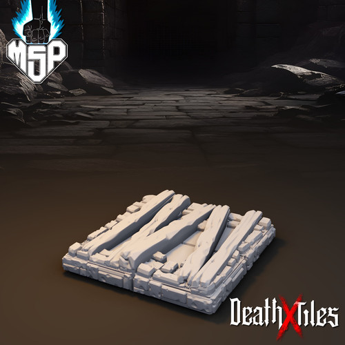 Dungeon Floor Hole Trap Tile 067 - DeathXTiles | MegaSonicPunch