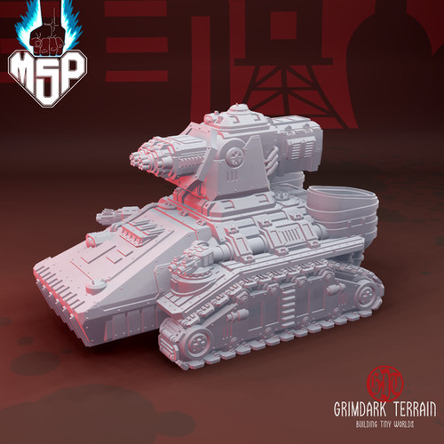 Ordinatus Crodax Mega Bolter - GrimDark Terrain | MegaSonicPunch