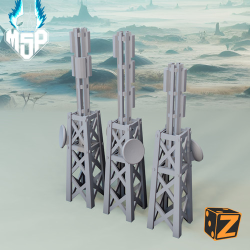 Short Radio Towers - Battlefields Of The Future | MegaSonicPunch