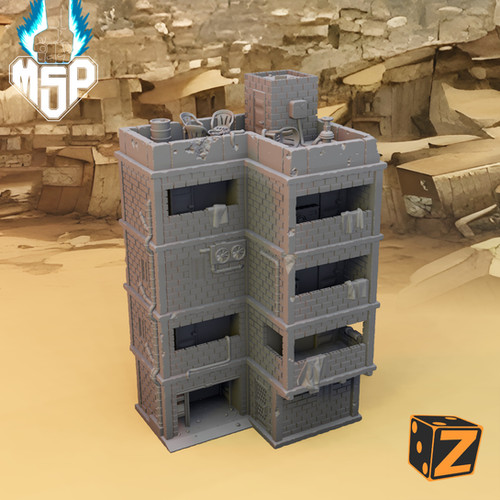 Favela Building 4 - Favelas Terrain | MegaSonicPunch