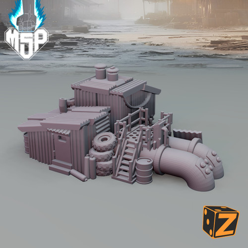 Shanty Building 8 - Shanty Town | MegaSonicPunch