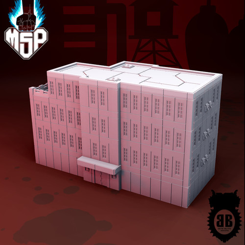 Beta Hab Block 8 - Bits Blitz Designs Industrial Terrain | MegaSonicPunch