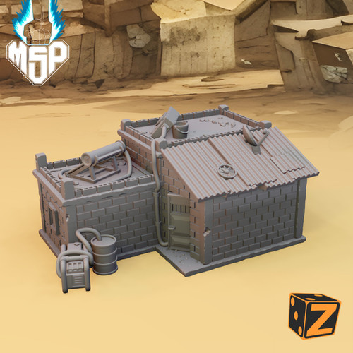 Favela Building 6 - Favelas Terrain | MegaSonicPunch