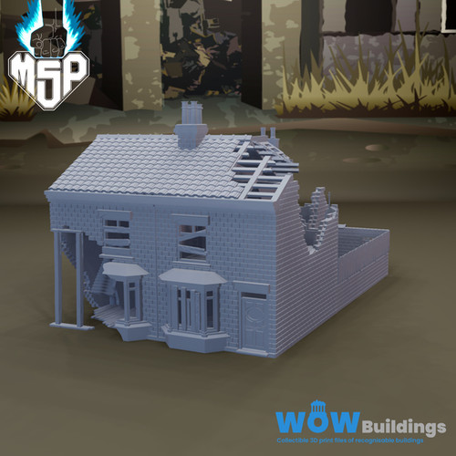 Damaged Terrace House 2 - Terrain | MegaSonicPunch