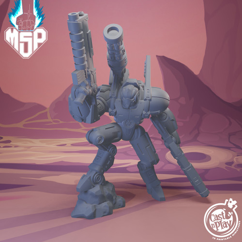 Legion Prime Mech Alpha - Nebula Campaign | MegaSonicPunch