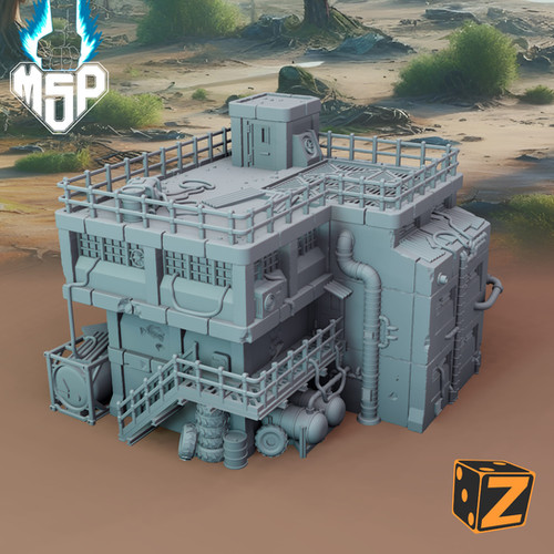 Research Building 1 - Research Compound | MegaSonicPunch