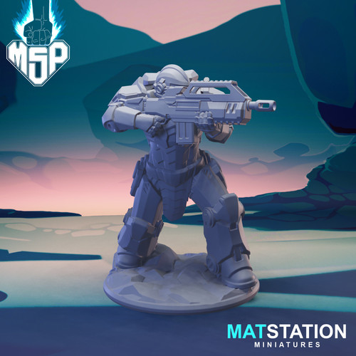 Soldier Ranged 2 Rifle - Storm Guard Suppression Squad | MegaSonicPunch