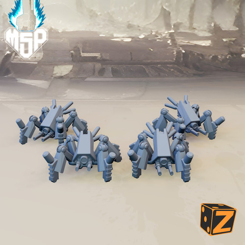 Spider Droids - The Tech Army | MegaSonicPunch