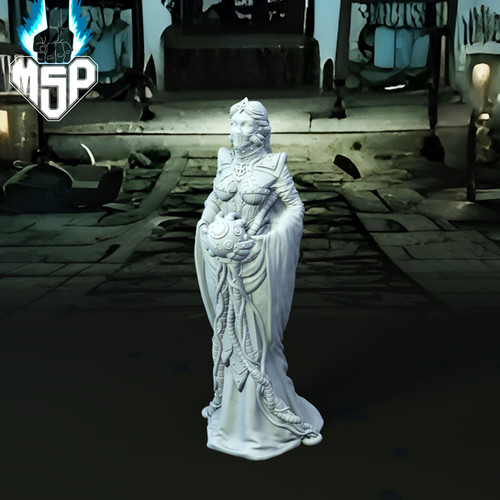 Divine Technology Statue - Statues Of Iron City | MegaSonicPunch