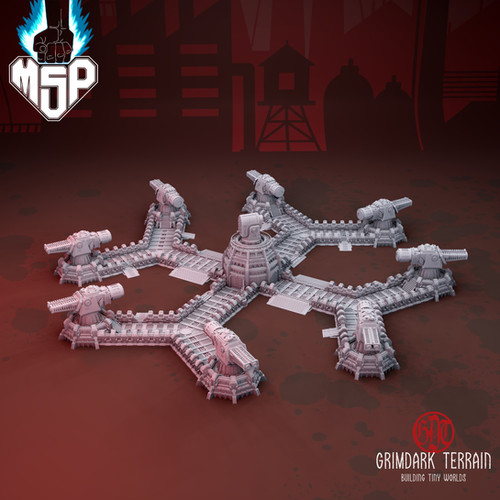 Argos Fortification V11 - GrimDark Terrain | MegaSonicPunch