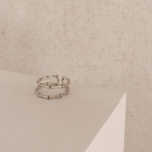 Bamboo Ring | Shoji White