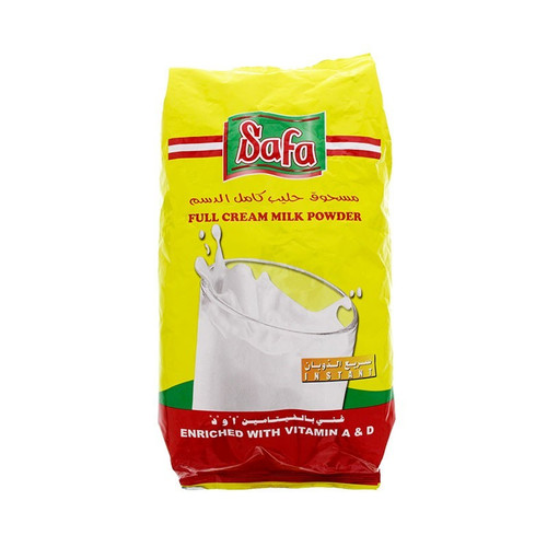 Safa Full Cream Milk Powder - 900g | GOPI