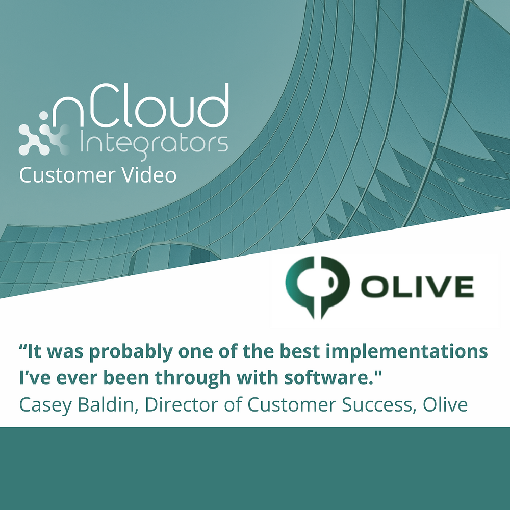 Casey Baldin with Olive Discusses Going Live with Gainsight in 4 weeks with Help from nCloud