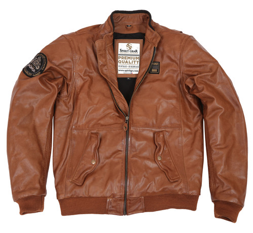 COCKPIT LEATHER JACKET | Spirit Gear