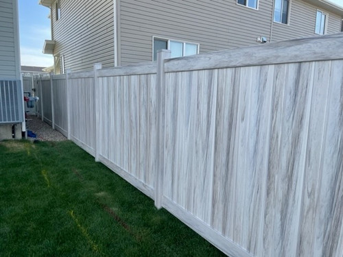 6'X8' White Ash Fence Kit | MLT Wholesales