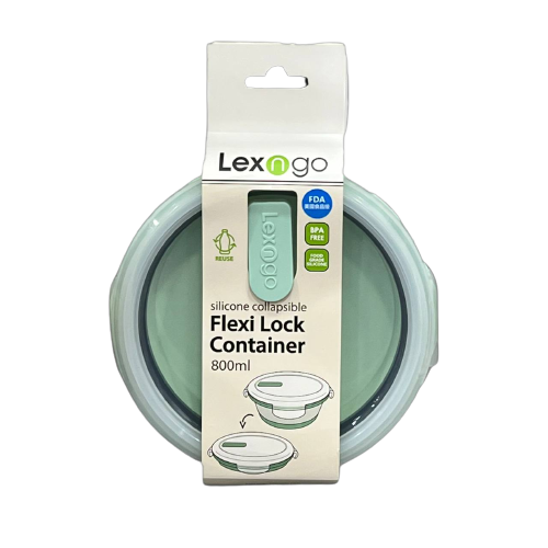 Flexi Lock Container - Round 800ml | LEXNGO