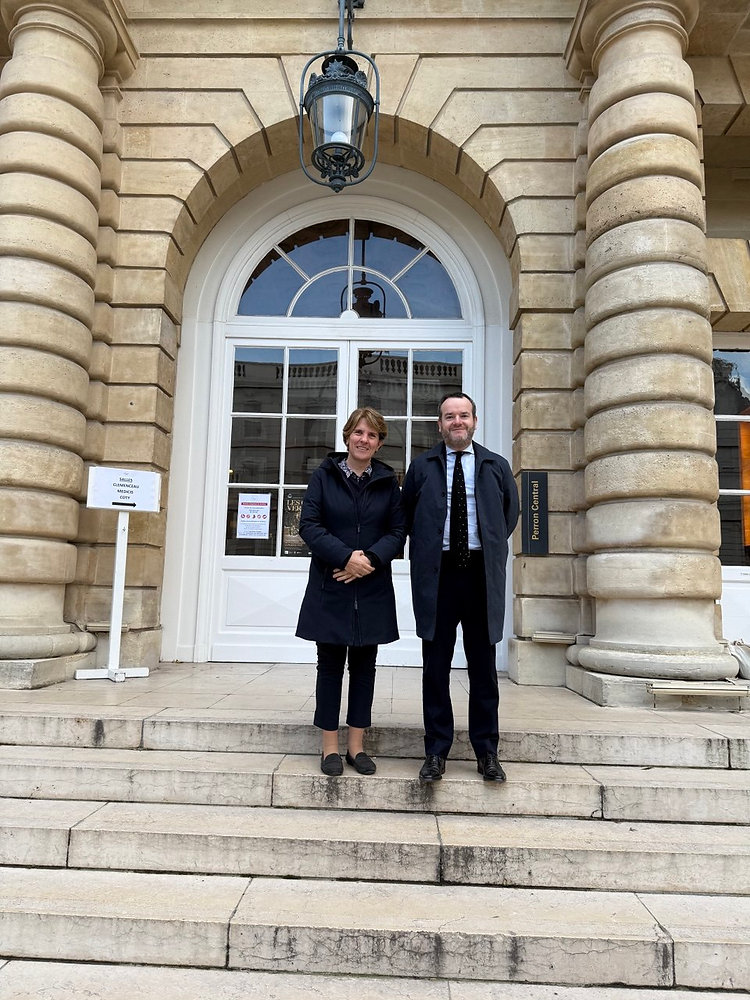 Rencontre au Sénat avec M. Raphaël Muller, directeur de l’encadrement ...