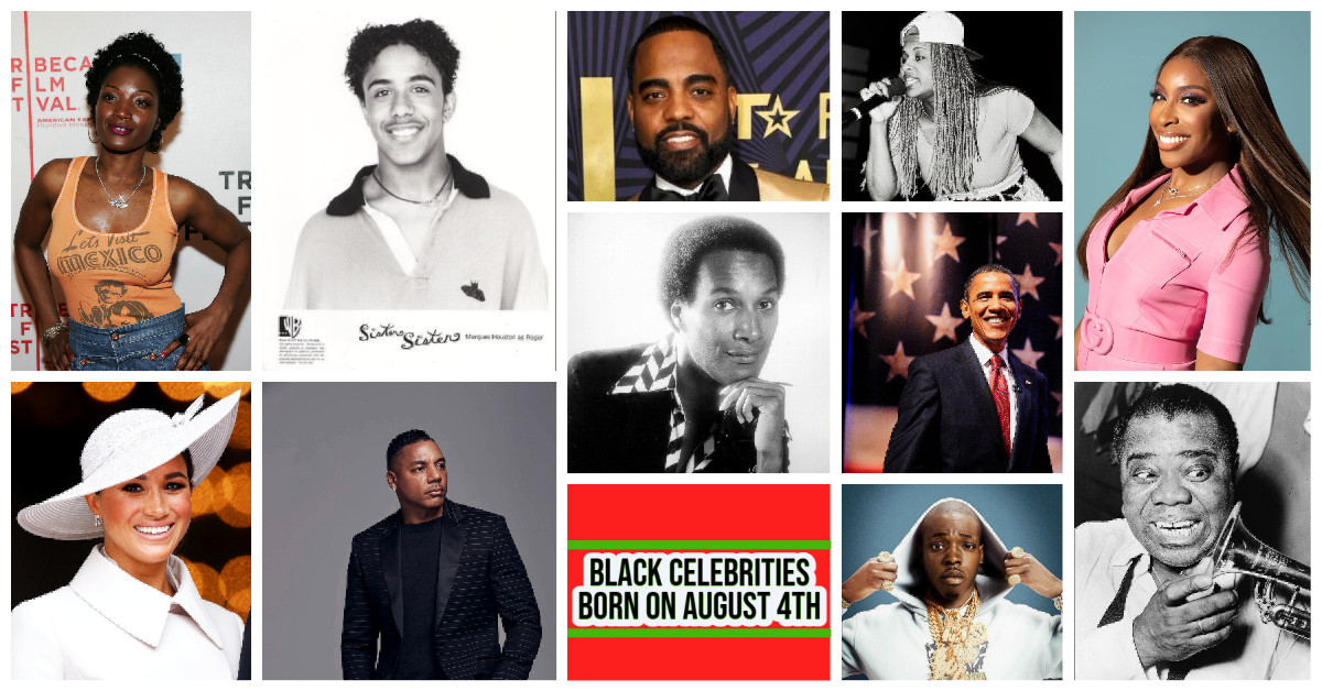 August 4 | Black Celebrities Birthdays