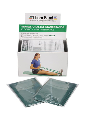 Theraband Green Resistance Bands | The Athlete's Spa | Kingston