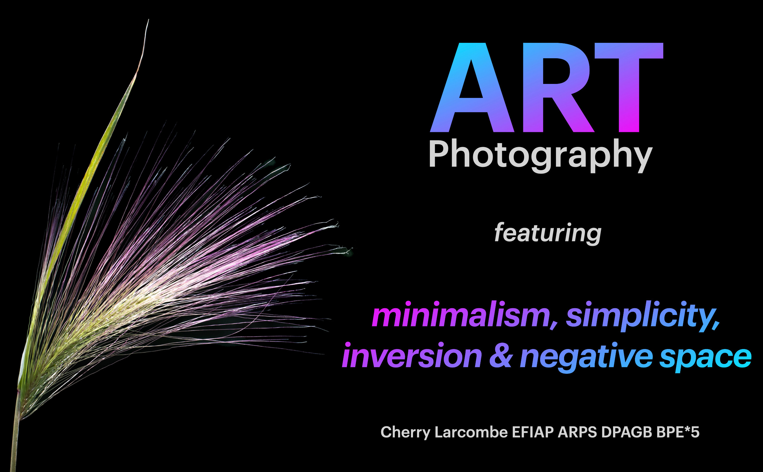 Art Photography with Cherry Larcombe | Camversation