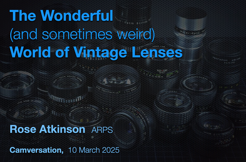 GUIDE: Vintage & Projector Lenses with Rose Atkinson | Camversation